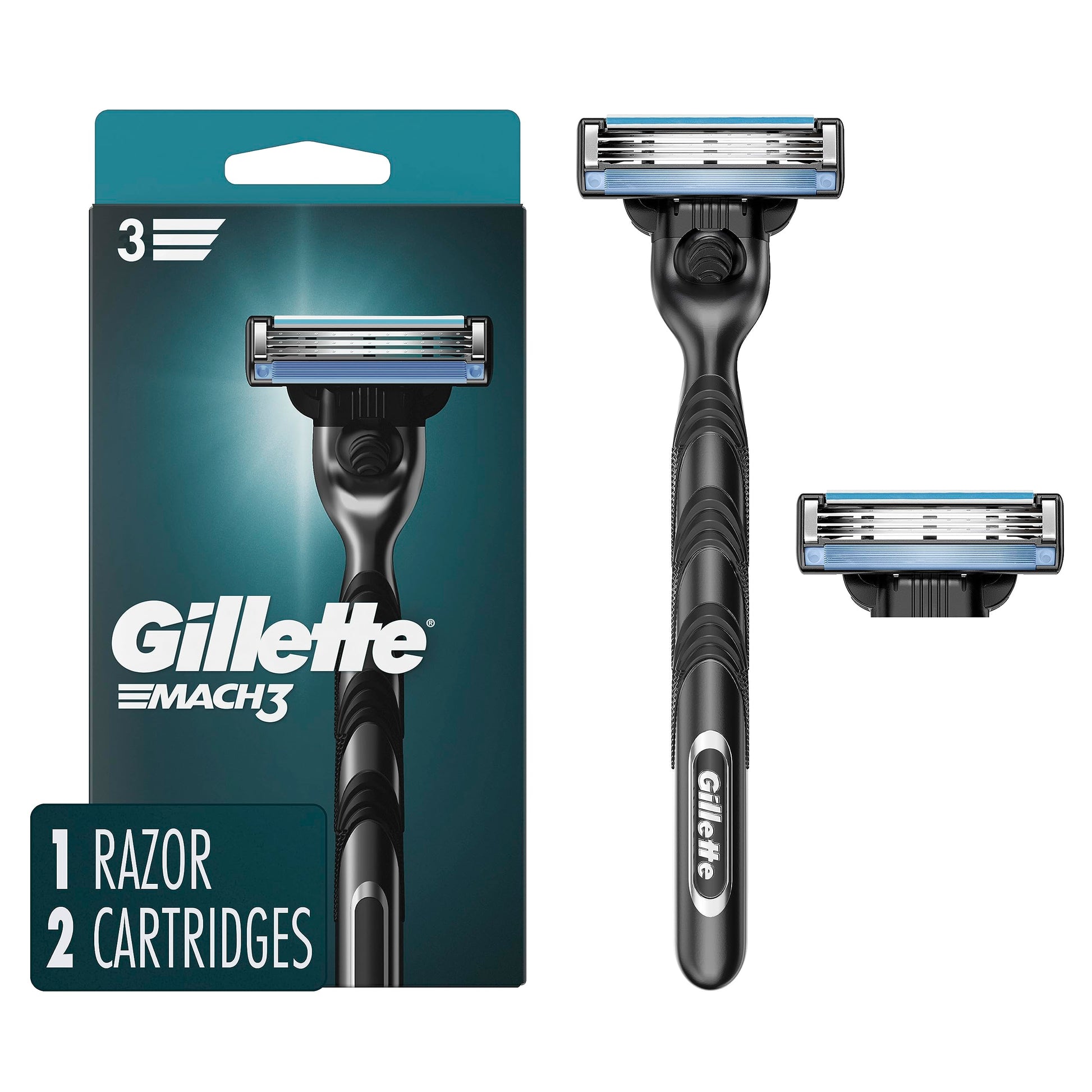 GILLETTE MACH3 CLASSIC RAZOR 2 UP – Selcare Pharmacy