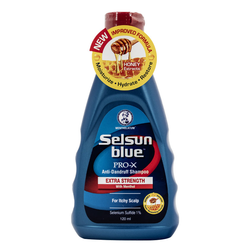 SELSUN BLUE PRO-X EXTRA STRENGTH (RED) 120ML – Selcare Pharmacy