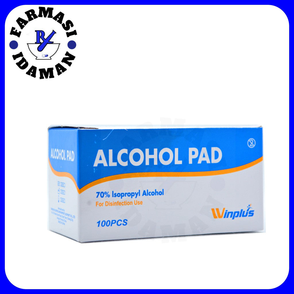 WINPLUS ALCOHOL PAD 100'S – Selcare Pharmacy