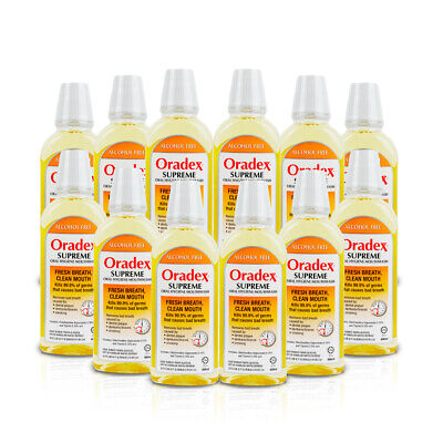 ORADEX ORAL HYGIENE MOUTHWASH SUPREME 400ML – Selcare Pharmacy